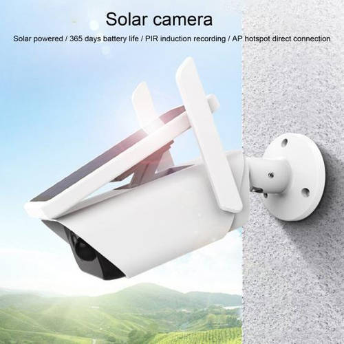Купить Уличная Wifi Камера Видеонаблюдения с Солнечной Панелью Solar