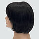 Парик из натуральных волос на сетке - система Diana HH, цвет черный (ID ...