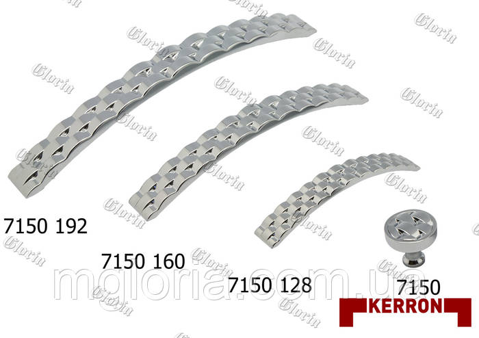 Купить Ручки мебельные Kerron EL-7150, цена 68 грн — Prom.ua (ID#309120660)