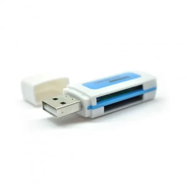 Купить Кардридер Merlion CRD-7BL Blue Micro SD, USB 2.0, OEM, цена 234 ...