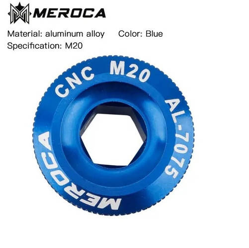 Болт Meroca для затискання шатунів Hollowtech, різьба M20, синій (ID ...
