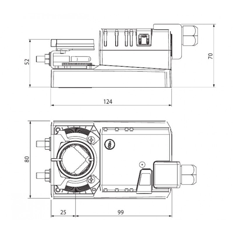Купити Електропривід Belimo NM230A-TP, ціна 8197 ₴ - Prom.ua (ID# 1825032545)