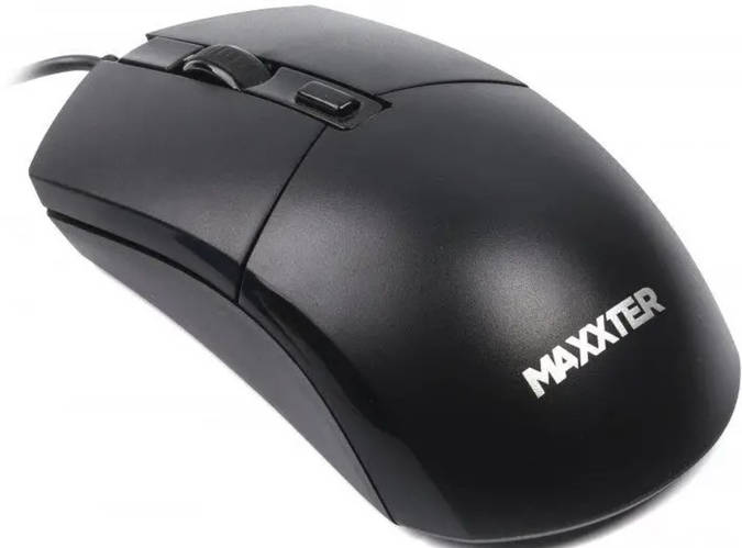 Купити Миша дротова Maxxter Mc-331 black, ціна 200 грн - Prom.ua (ID# 1821579096)
