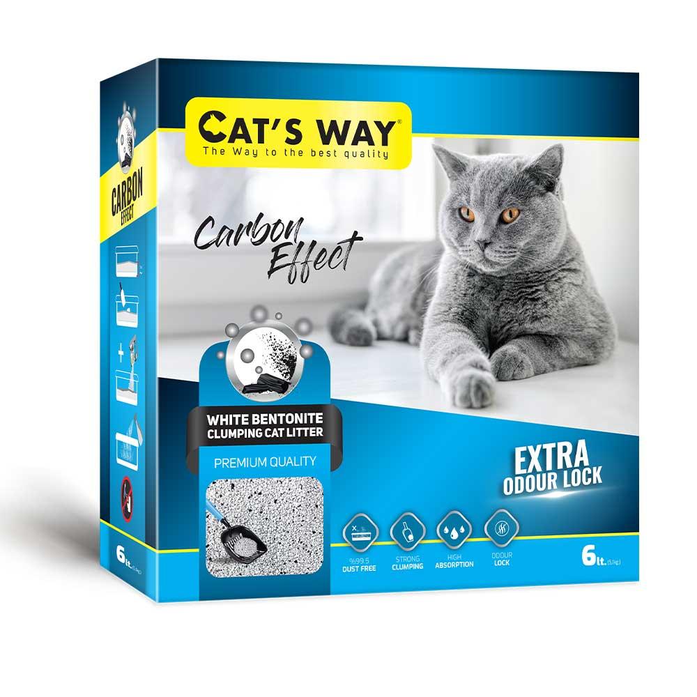 Cats Way Box Carbon (Кетс Вей Активированный уголь) комкующий ...