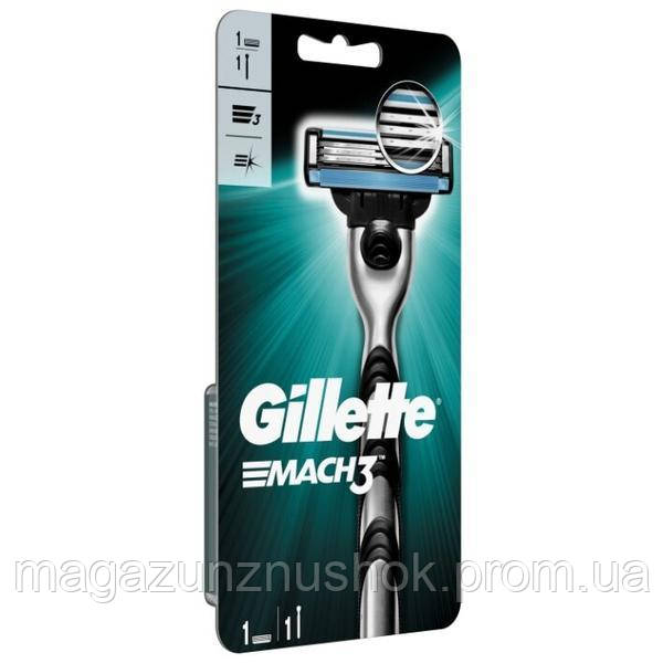 Купити Станок Gillette Mach3 (бритва джилет 3 леза), ціна 155 грн ...