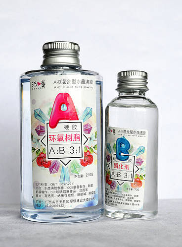 Купить Эпоксидная смола прозрачная, ювелирная, с отвердителем, комплект ...