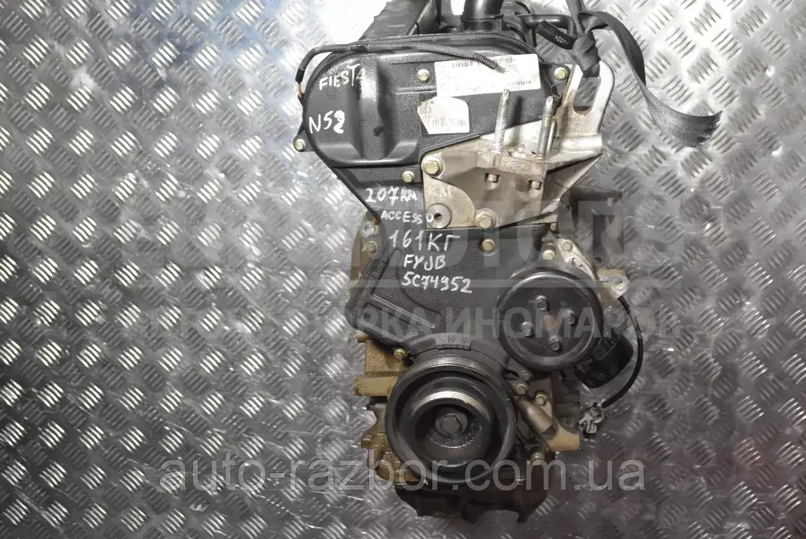 Двигатель Ford Fiesta 1.6 16V 2002-2008 FYJB 267254 — Купить Недорого ...