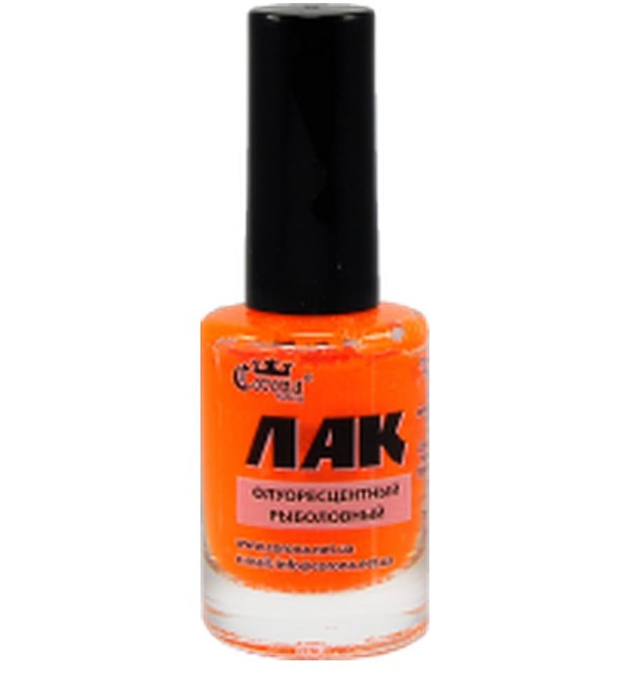 Лак флуоресцентный рыболовный флуоро-оранжевый (fluoro orange) (ID ...