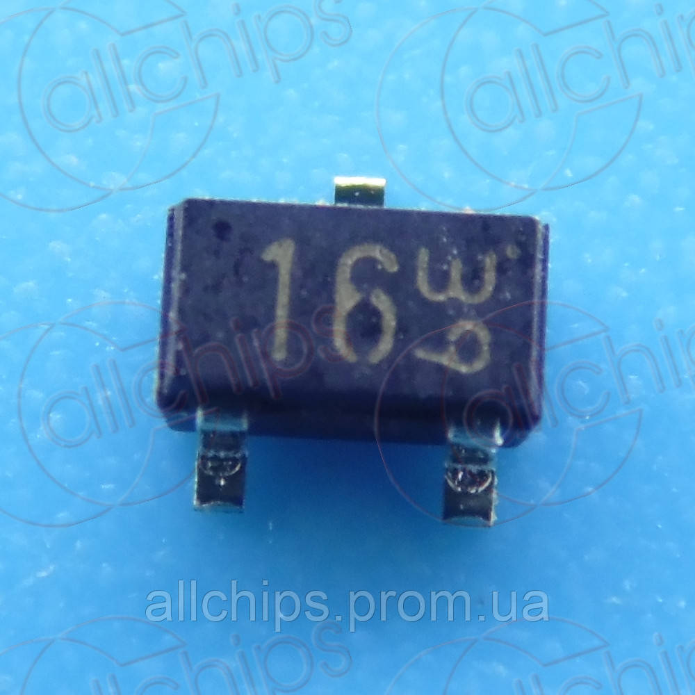 Транзистор PNP ключевой 50В 30мА 47кОм Rohm DTA144EKA-T146 SOT23 (ID ...