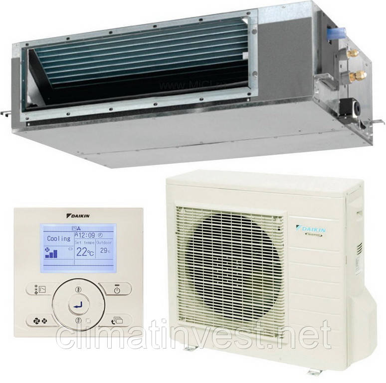 Канальный кондиционер Daikin Sky FBQ71/RZQG71 Inverter 3ф — купить в ...