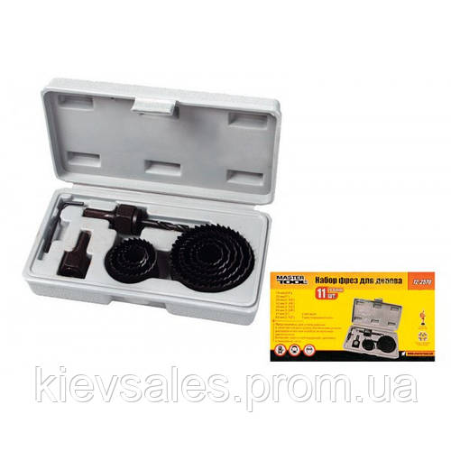 Купить Набор фрез для дерева MASTERTOOL 19-64 мм 11 шт 12-2570 KS, код: 7235141, цена 211.99 грн ...