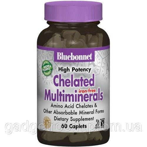 Мультимінеральний комплекс Bluebonnet Nutrition Chelated Multiminerals ...