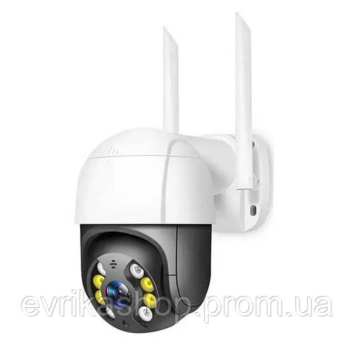 Купить IP камера видеонаблюдения RIAS Ai08 Wi-Fi PTZ 3MP уличная с ...
