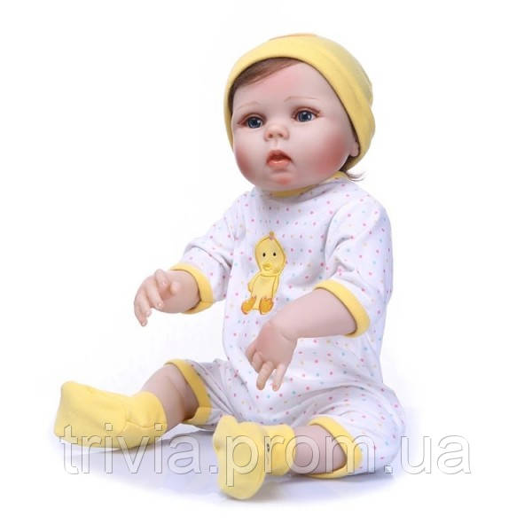 Силиконовая Коллекционная Кукла Реборн Reborn Девочка Мира Виниловая ...