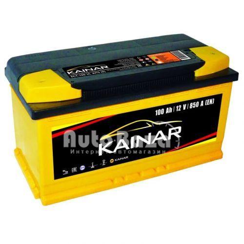 Купити Акумулятор 100Ah-12v KAINAR Standart+ (353х175х190), EN850, ціна ...