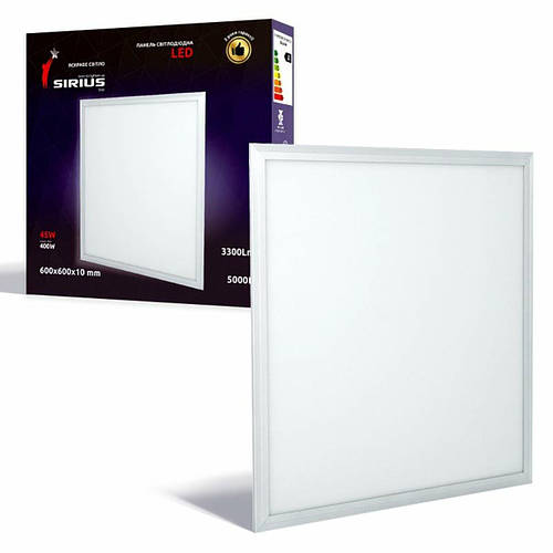 Купить Панель LED Sirius PL002А-36W 6500К, цена 520 ₴ — Prom.ua (ID ...
