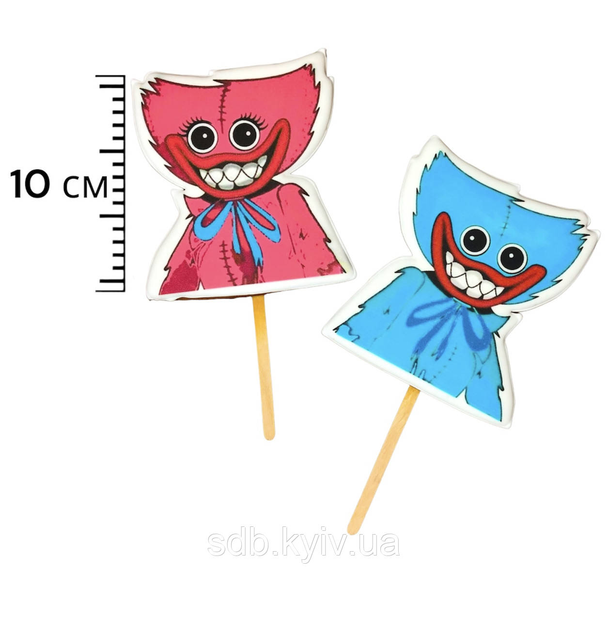 Набір пряникових топперів Їмтопер ХагіВагі і Кісі Місі продаж ціна у Києві Печиво і пряники