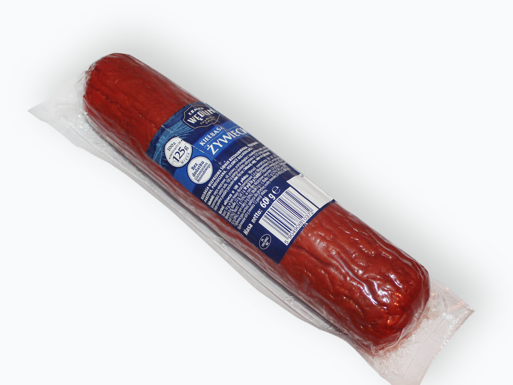 Колбаса Живецкая Wedlin Kielbasa Zywiecka, 600 г (Польша) (ID ...