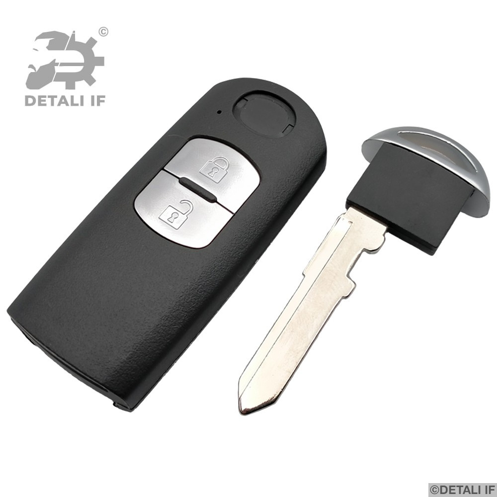 Купить Ключ smart key заготовка ключа 6 Mazda 2 кнопки, цена 369 ...