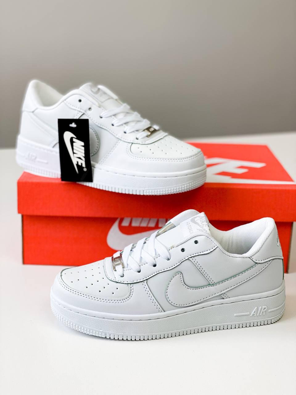 Купить Мужские Кроссовки Nike Air Force Белого Цвета Кеды Найк Аир ...