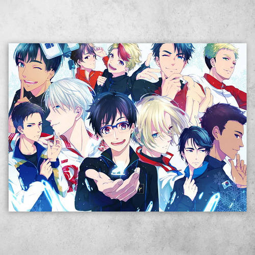 Аниме плакат постер Юри на льду Yuri On Ice №1 Id1828963270 цена 50 ₴ купить на Promua