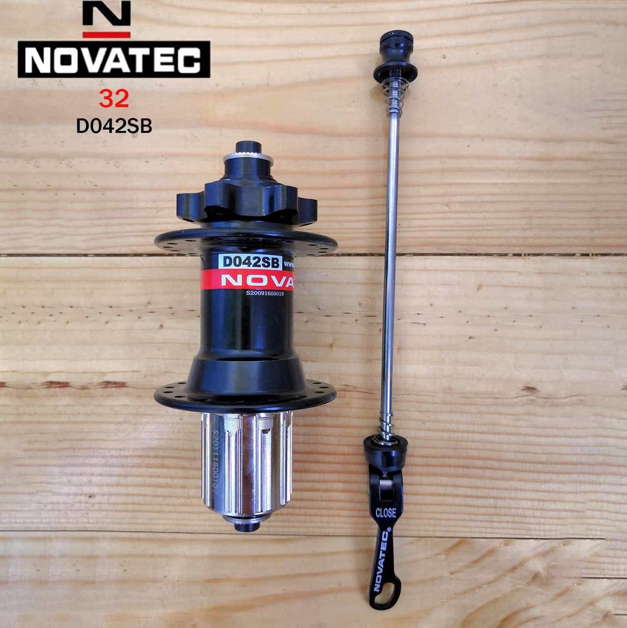 Купити Втулки Novatec D041SB / D042SB на промпідшипниках, дискове ...