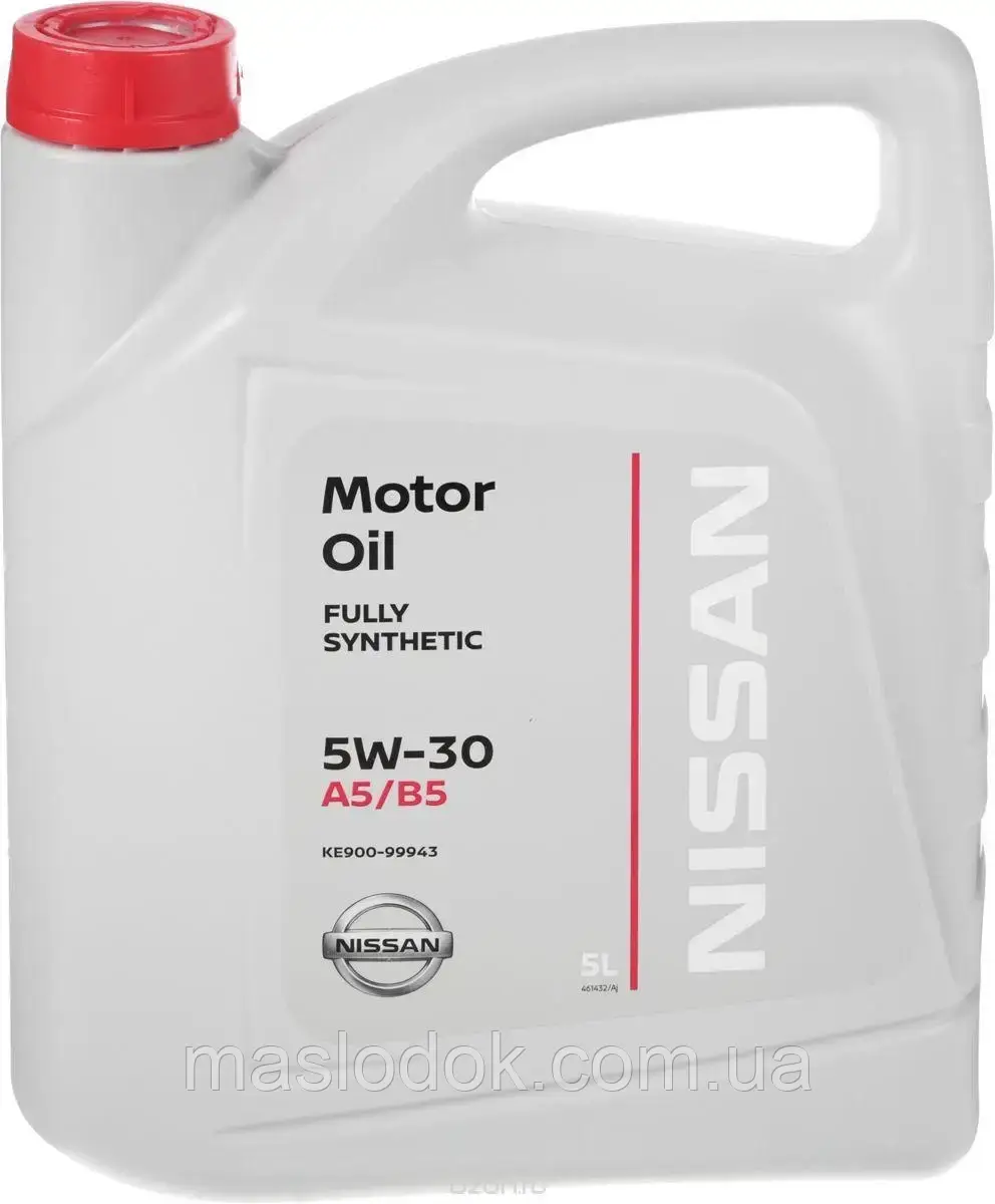 Масло моторное NISSAN A5/B5 5W-30 5л KE90099943 доставка укрпочтой 0 ...