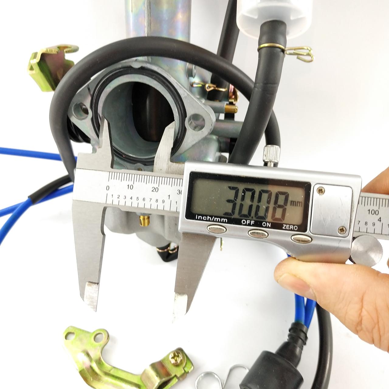 Купити Карбюратор KEIHIN PZ30 з прискорювальним насосом (+тріс) квадроцикла мотоцикла 200 250 ...