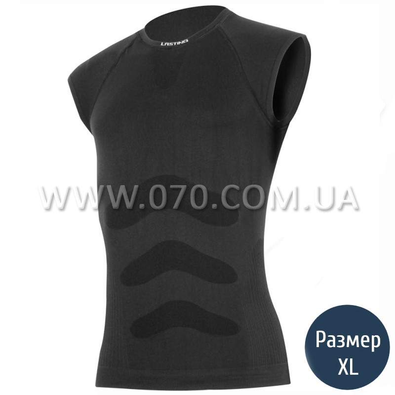Термомайка Мужская Lasting Achile (150 Г/м2, L/XL), Черная — Купить ...