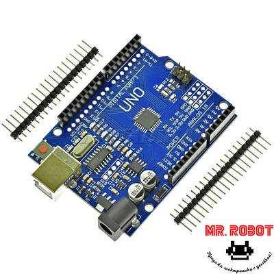 Arduino UNO R3 (ATmega328 + CH340G) Micro USB [#H-4], цена: 165 ...
