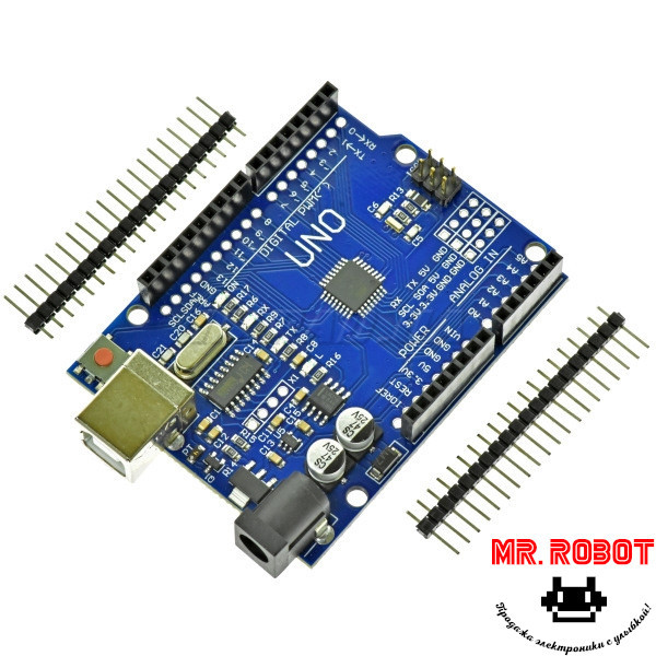 Arduino Uno R3 Smd Atmega328 Ch340g — в Категории Наборы и