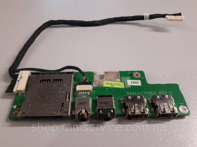 Купить USB, Audio, Card Reader разъемы для ноутбука Lenovo IdeaPad U350 ...