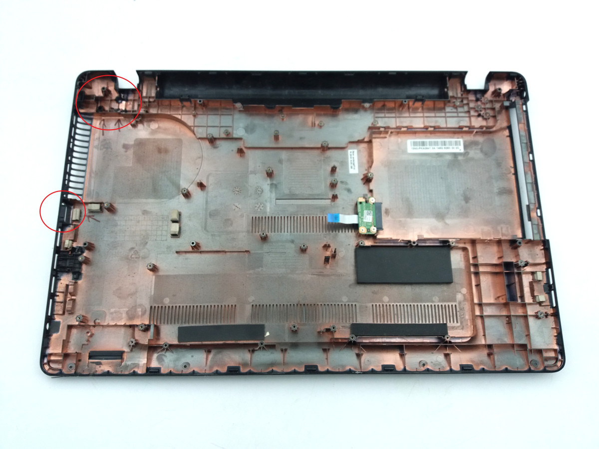 Нижняя часть для ноутбука Asus K750J F750 R751 X750 13N0-PKA0641 Б/У ...