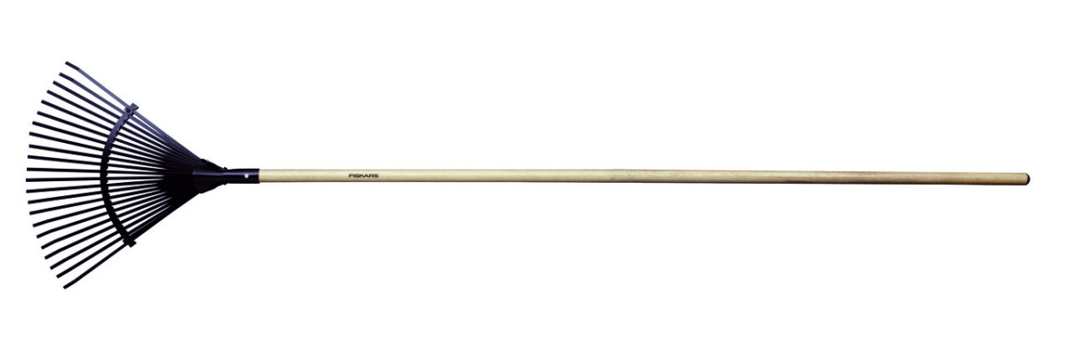Купить Граблі для листя Fiskars Classic, ширина 43 см, 198 см, 1.3 кг ...