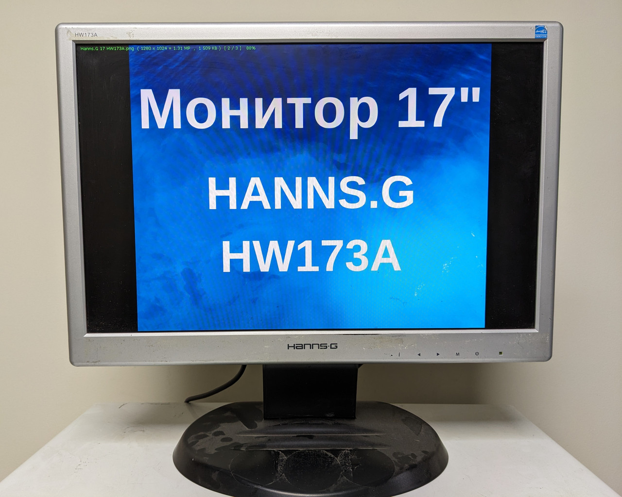 Монітор 17" Hanns.G HW173A широкоформатний /16:10 /TN + film (ID ...