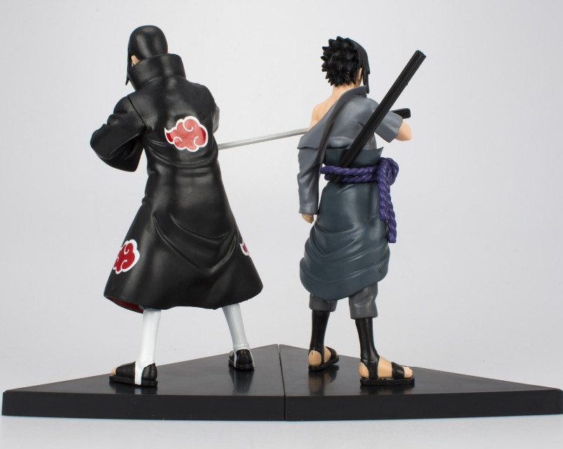 Фігурка Наруто Учиха Саске проти Ітачі Naruto Uchiha Sasuke Vs Itachi 16 0 см Na 22 100 Id