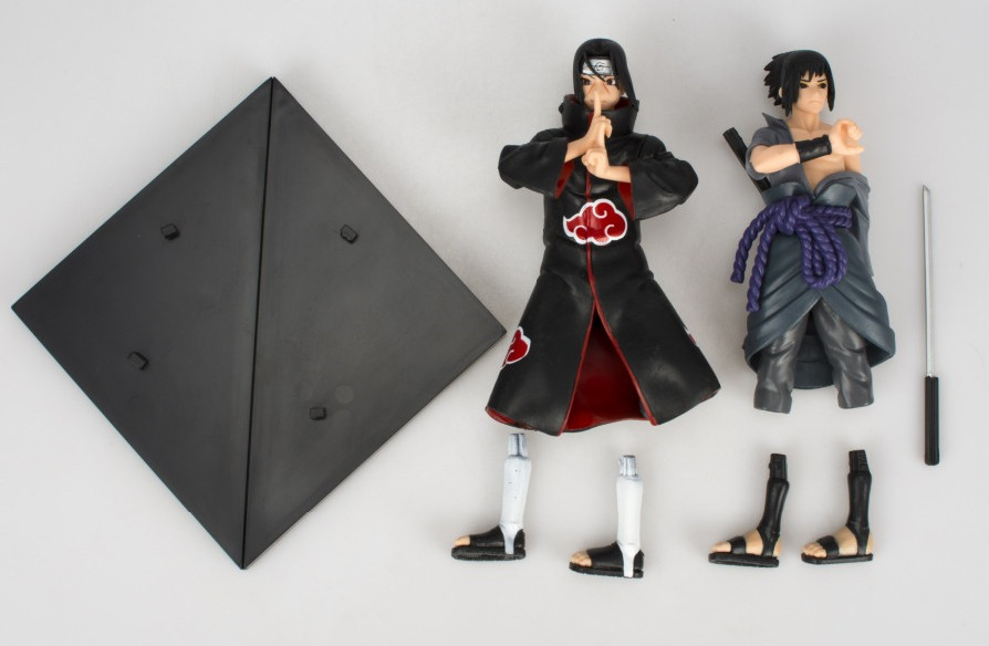 Фігурка Наруто Учиха Саске проти Ітачі Naruto Uchiha Sasuke Vs Itachi 16 0 см Na 22 100 Id