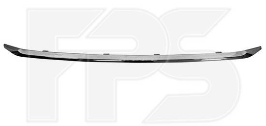 Купить Молдинг переднего бампера Honda Accord 9 '15-17 EUR/USA хром ...
