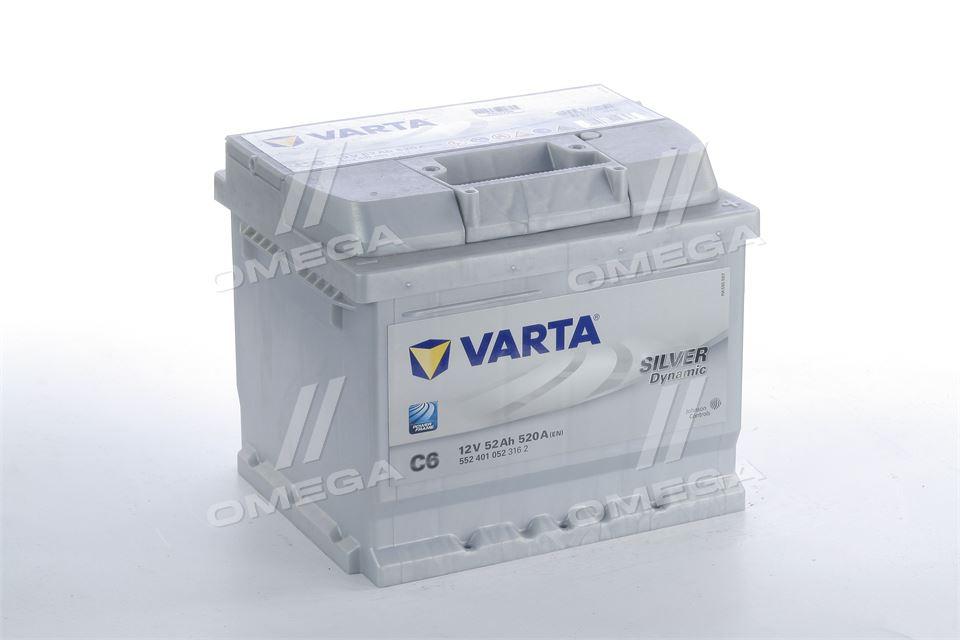 Купити Акумулятор 52Ah-12v VARTA SD(C6) (207х175х175),R,EN520 552 401 ...