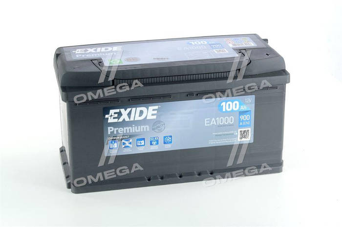 Купити Акумулятор 100Ah-12v Exide PREMIUM (353х175х190), R, EN900 ...
