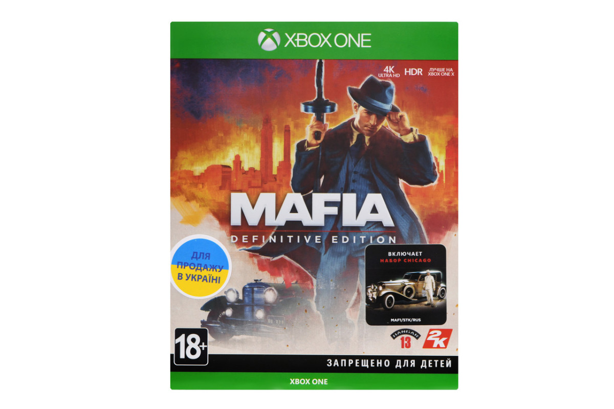 Купить One Mafia Definitive Edition [Blu-Ray диск] (Xbox), цена 1199 ...