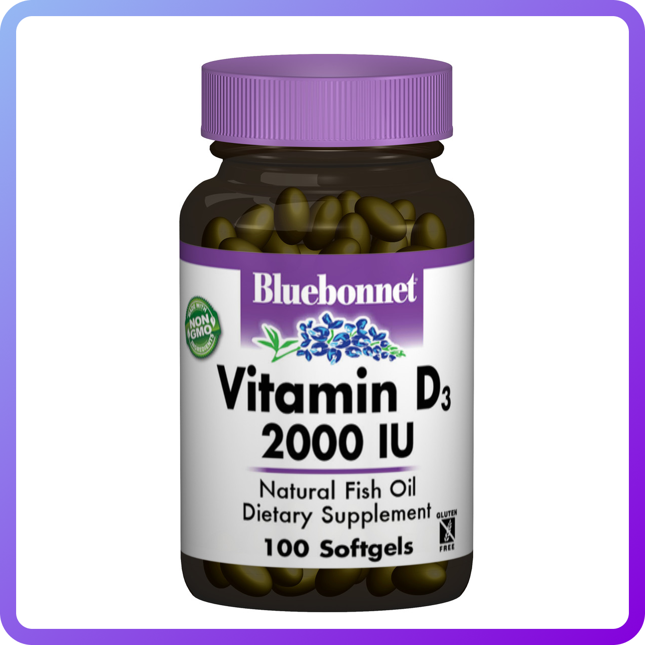 Купить Витамин D3 Bluebonnet Nutrition Vitamin D3 2000IU 100 ...