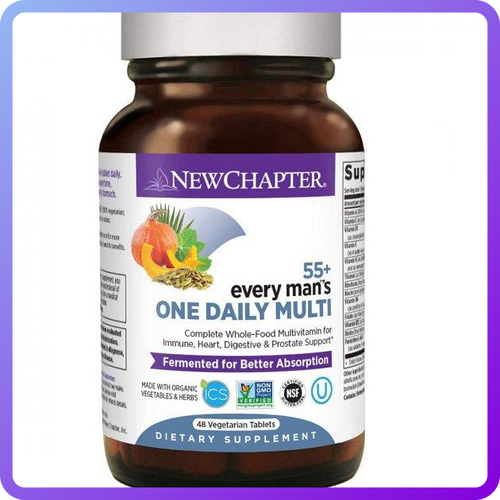 Ежедневные Мультивитамины для Мужчин 55+ New Chapter Every Man's Whole ...