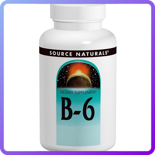Витамин В 6 Source Naturals Vitamin В 6 500 мг (100 таблеток) (105625 ...