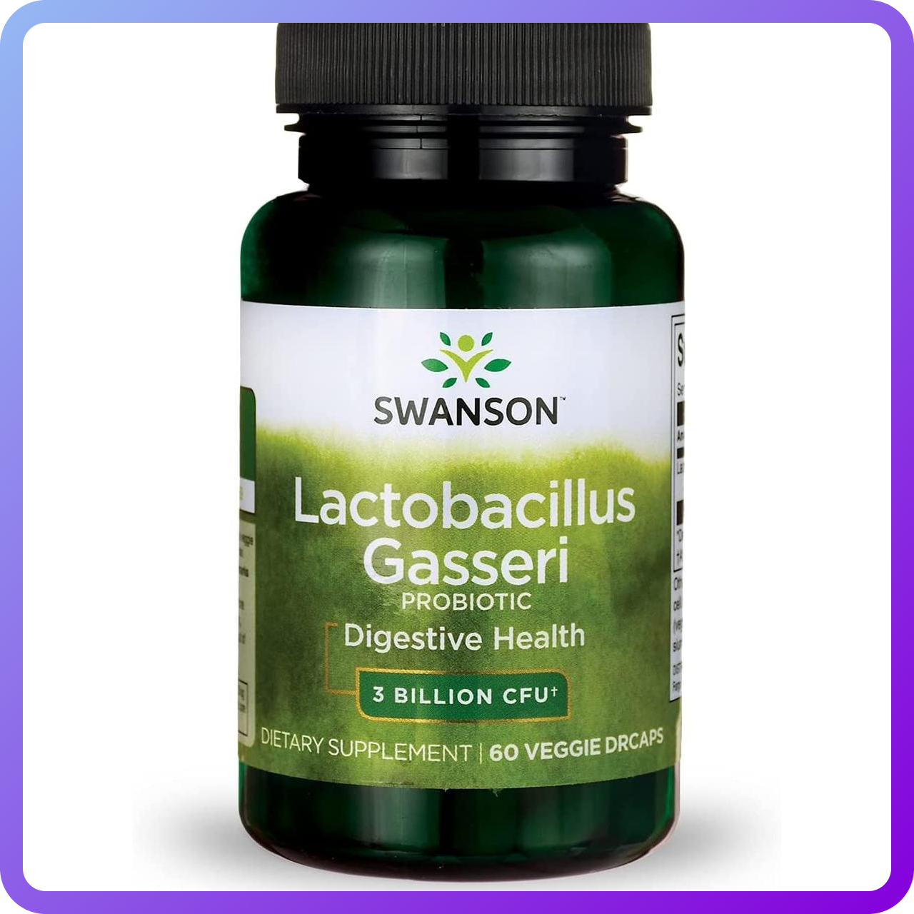 Купить Лактобацилла Гассери Swanson Prob Lactobacillus Gasseri 60 вег ...
