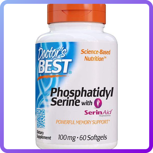 Фосфатидилсерин Doctor's Best Phosphatidylserine with SerinAid 100 мг ...