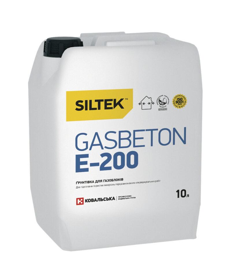 Siltek E-200 Gasbeton Грунтовка для газоблоков 10 л ( Силтек Е 200 Газбетон ), цена: 522 ...