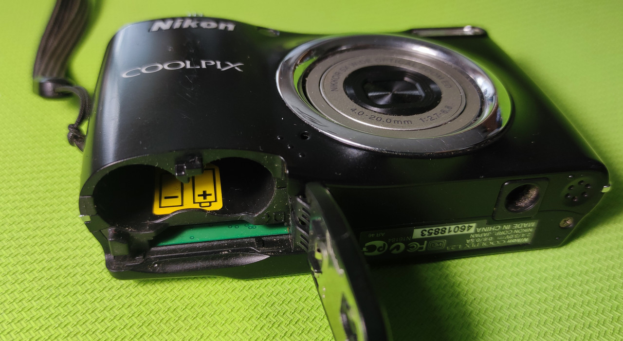Купить Фотоаппарат Nikon Coolpix L23 на батарейках, цена 400 грн — Prom ...