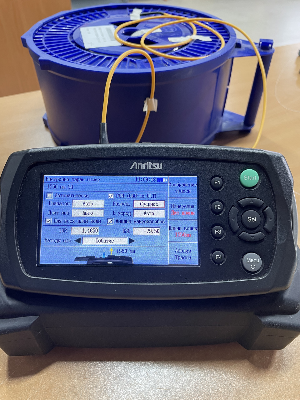 Купити Рефлектометр оптичний Anritsu 9090A MU909015B1-056 - Б/В, ціна ...