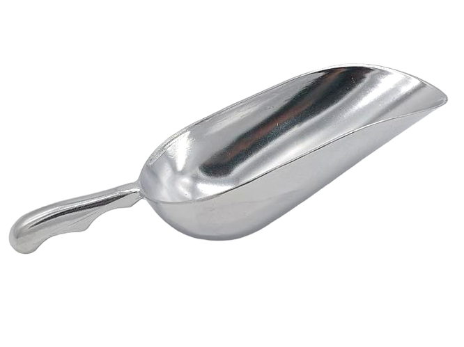 Купить Совок алюминиевый для льда сыпучих продуктов и круп L 27 cm/чаша ...